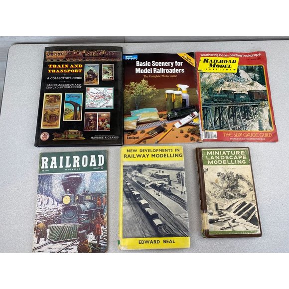 Model Train And Other Train Related Books | Accents | Model Train And ...